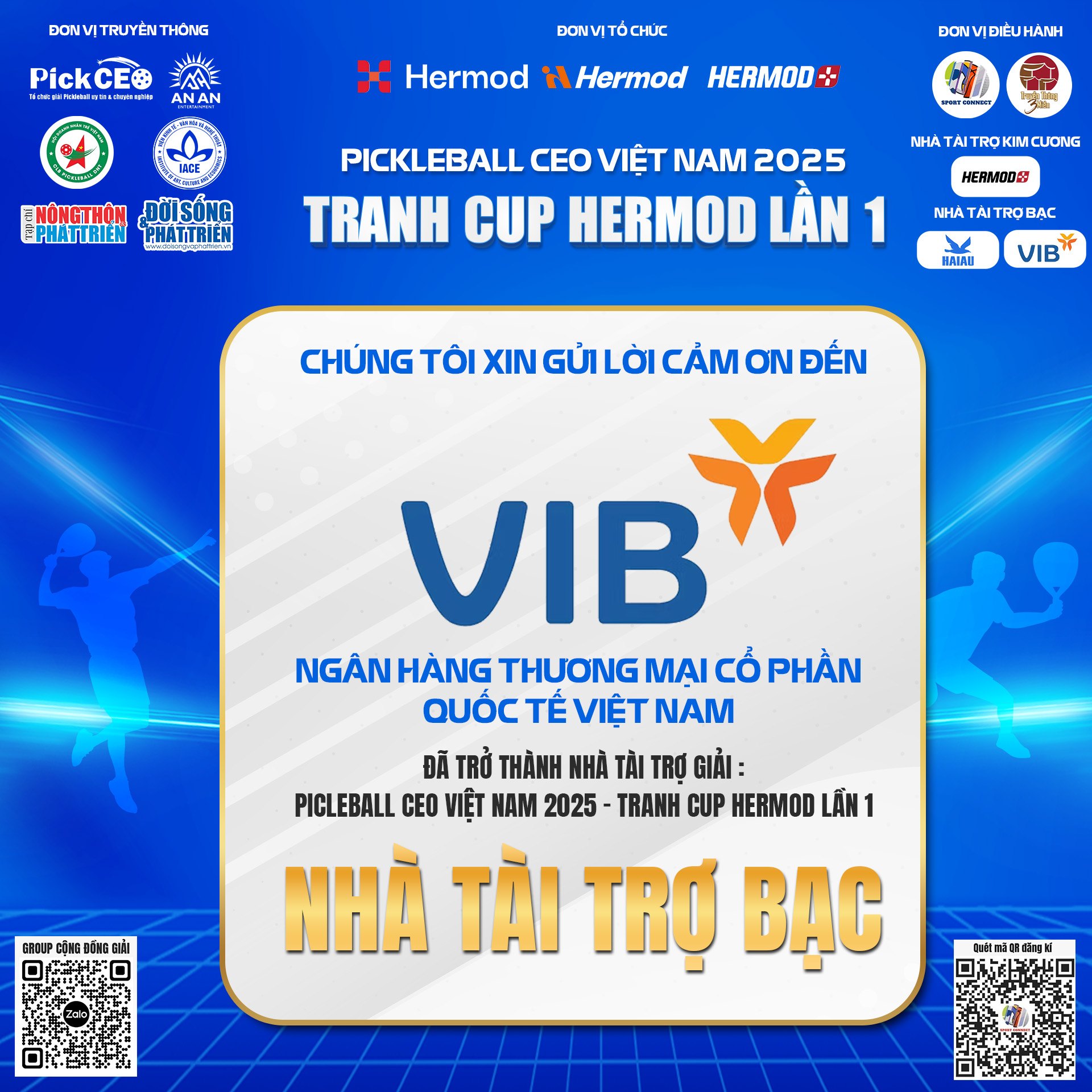 🎉 TRÂN TRỌNG CẢM ƠN NHÀ TÀI TRỢ BẠC NGÂN HÀNG THƯƠNG MẠI CỔ PHẦN QUỐC - Hermod