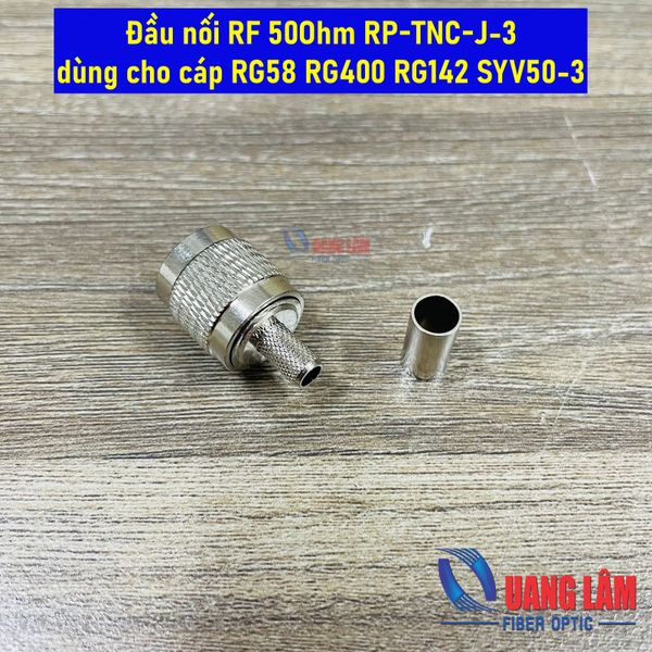 Jack TNC RP-TNC cao tần dùng cho cáp RG58 RG400 RG142 SYV50-3 (01 Cái) – Công ty TNHH Công Nghệ ...