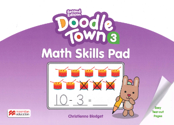 Doodle Town Level 3 Math Skills Pad 2nd Edition – nhasachthanhdung