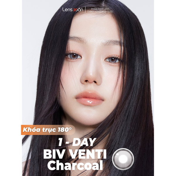 Lens 1 ngày Biv Fixing Venti Charcoal Gray - MYFiPN