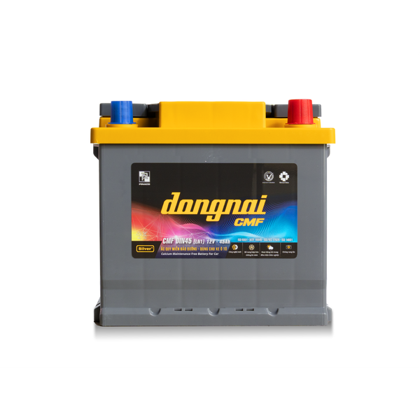 Ắc quy khô miễn bảo dưỡng Đồng Nai CMF DIN45 [LN1] - 12V - 45Ah – PINACO
