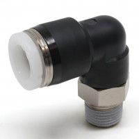 Đầu Nối Nhanh Khí Nén Dạng Cong 90° Ren Ngoài Pisco PL5/16-N1U (Bộ 1 s – Vật Tư Sài Gòn