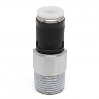 Đầu Nối Nhanh Khí Nén Dạng Thẳng Ren Ngoài Có Khớp Xoay Pisco RC1/4-01 – Vật Tư Sài Gòn