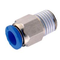 Đầu Nối Nhanh Khí Nén Dạng Chữ T Ren Ngoài Pisco PB3-01M (Bộ 1 sản phẩ – Vật Tư Sài Gòn