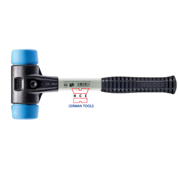 BÚA ĐẦU MỀM SIMPLEX TPE MỀM Ø40MM CÁN SỢI THỦY TINH HALDER 3701.040 – germantools