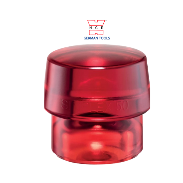 ĐẦU BÚA SIMPLEX NHỰA, MÀU ĐỎ Ø30MM HALDER 3206.030 – germantools