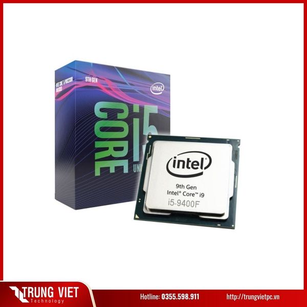 2ND - CPU Intel Core i5 9400F (4.10GHz, 9M, 6 Cores 6 Threads) chưa gồ – Trungvietpc