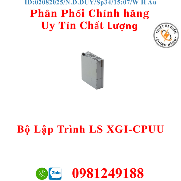 Bộ Lập Trình LS XGI-CPUU – thietbidienchinhhang