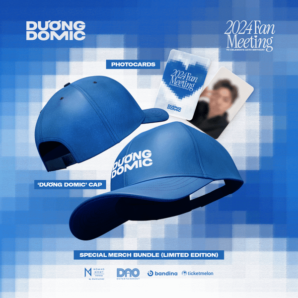 DƯƠNG DOMIC 2024 FAN MEETING SPECIAL MERCH BUNDLE (LIMITED EDITION) – Bandina Vzone
