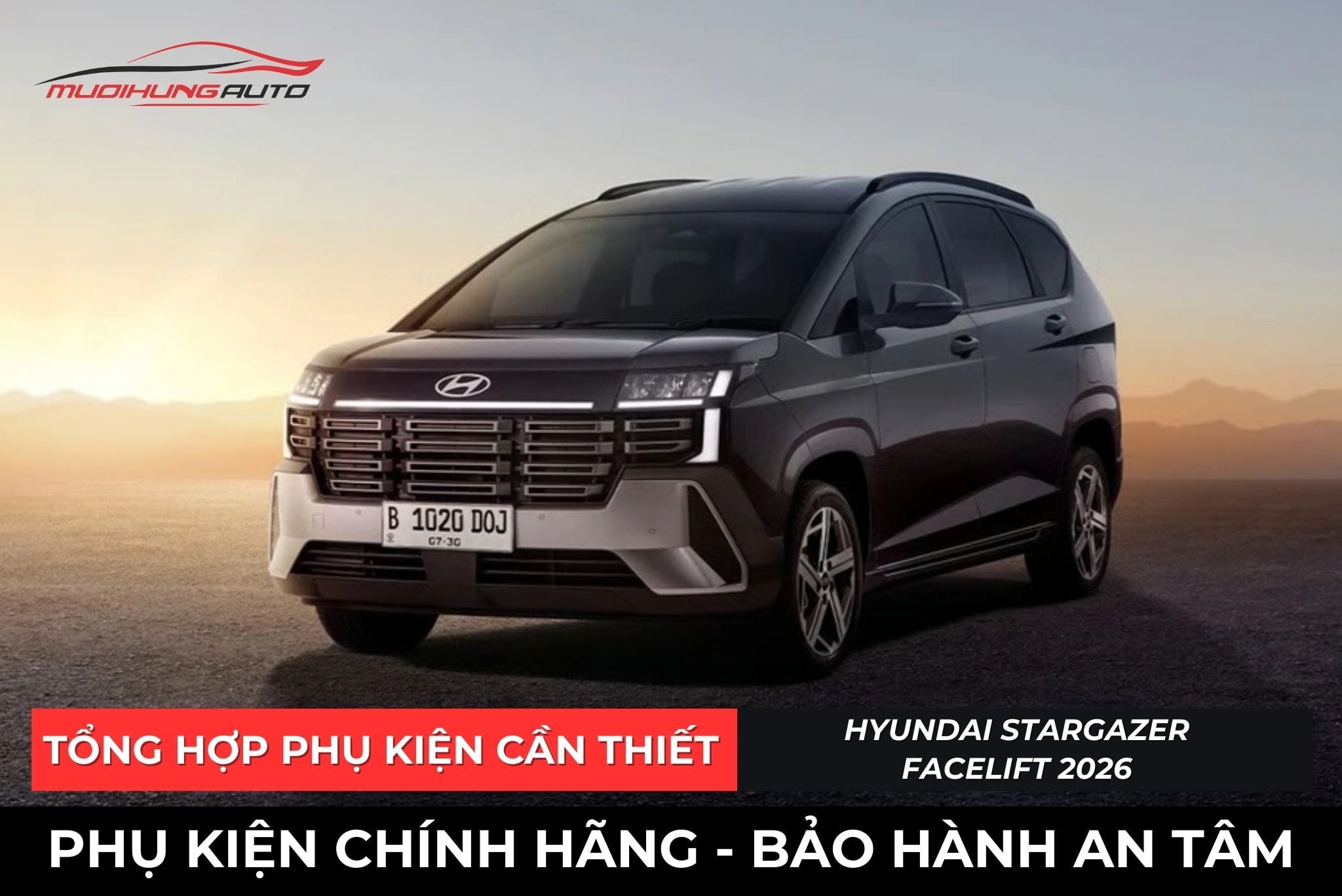 Tổng Hợp Phụ Kiện Cần Thiết Cho Xe Hyundai Stargazer Facelift 2026 ...