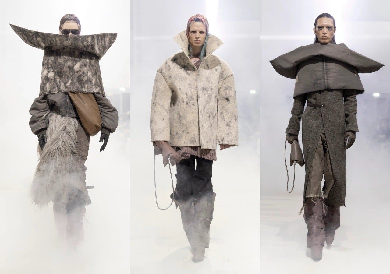 Rick Owens FW26: Khi Thời Trang Trở Thành Lớp Giáp Của Hy Vọng – LUXITY