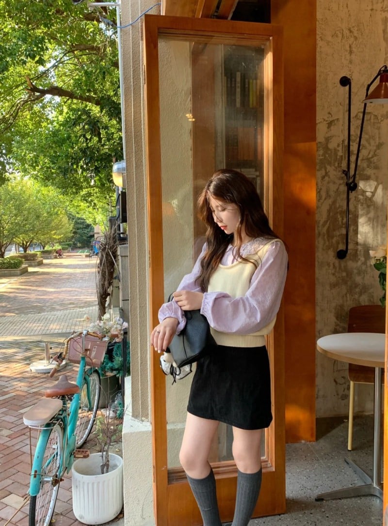 Mách nước 12+ cách phối đồ với màu tím siêu xinh cho nàng