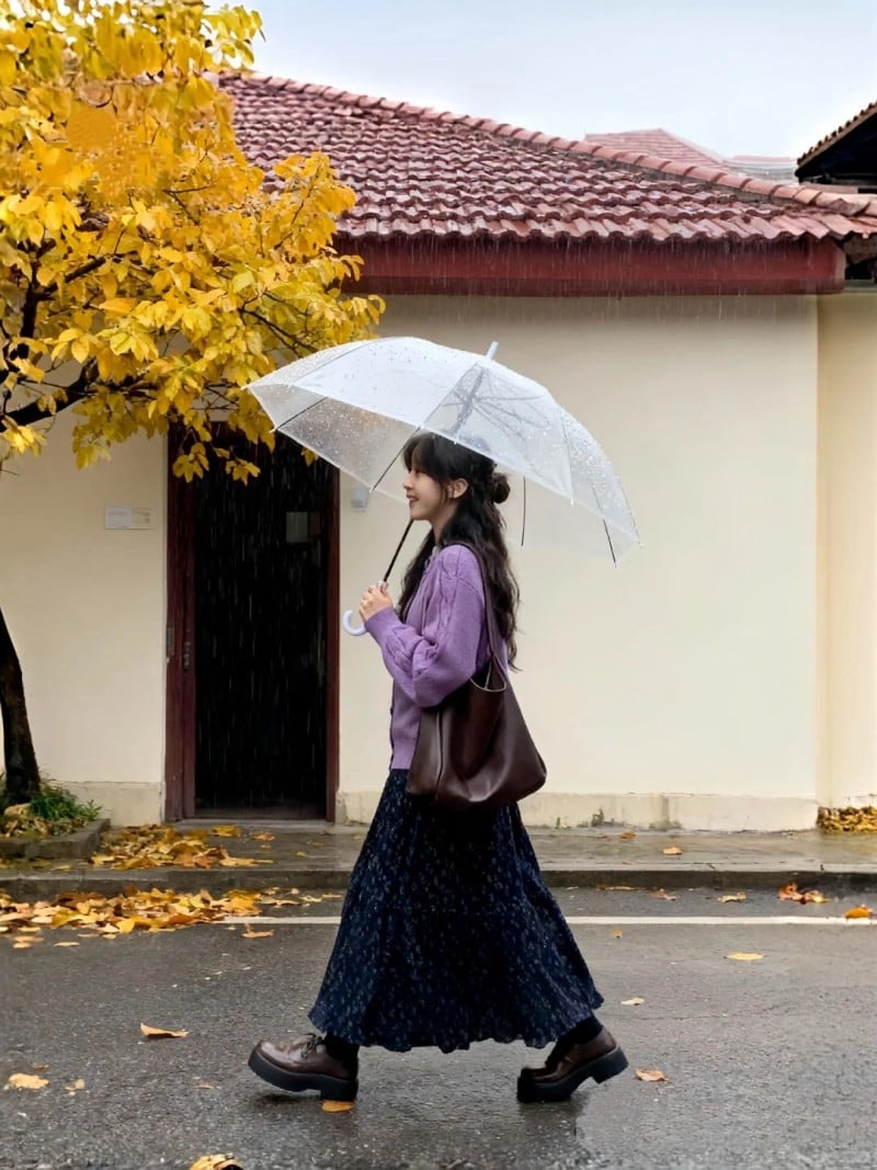 Mách nước 12+ cách phối đồ với màu tím siêu xinh cho nàng