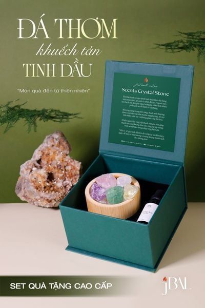 Quà Tân Gia Tinh Tế: Set Đá Thơm jBAL Sang Trọng & May Mắn