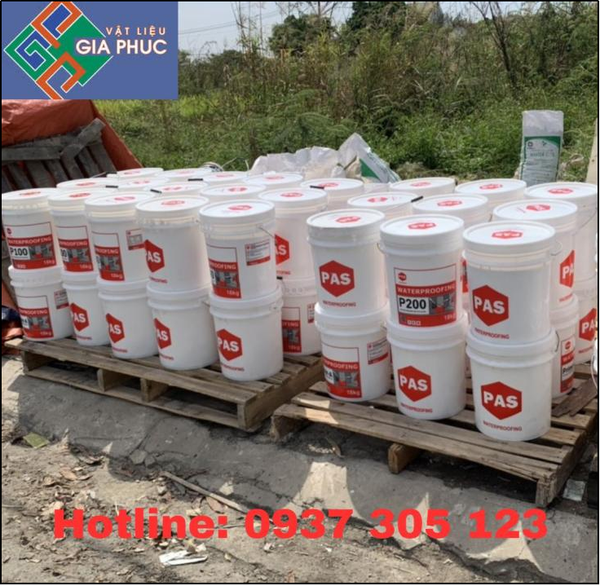 CHỐNG THẤM PAS P200/THÙNG 18KG - CHỐNG THẤM TƯỜNG MÁI - CHỐNG TIA UV ...