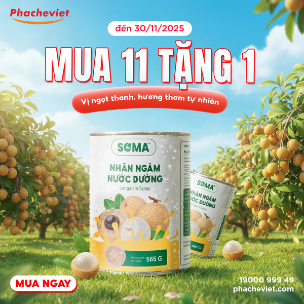 NHÃN NGÂM NƯỚC ĐƯỜNG SOMA