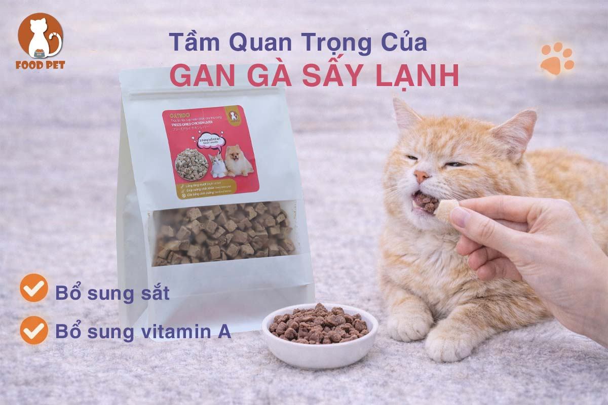 Tầm Quan Trọng Của Gan Sấy Trong Việc Bổ Sung Sắt Và Vitamin A Cho Mèo ...