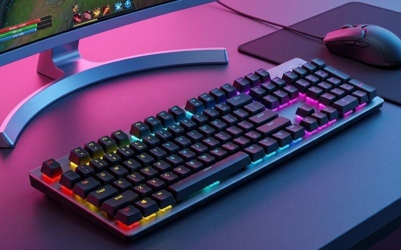 Bàn phím LED RGB là gì? Công nghệ đèn nền đầy màu sắc – GEARVN.COM