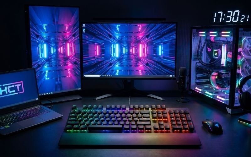 Bàn phím LED RGB là gì? Công nghệ đèn nền đầy màu sắc – GEARVN.COM