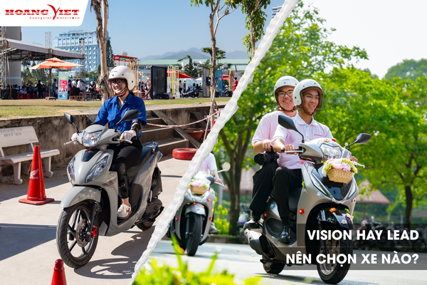 So sánh Vision và Lead: Nên chọn xe nào dễ dùng? - hoangvietmotors