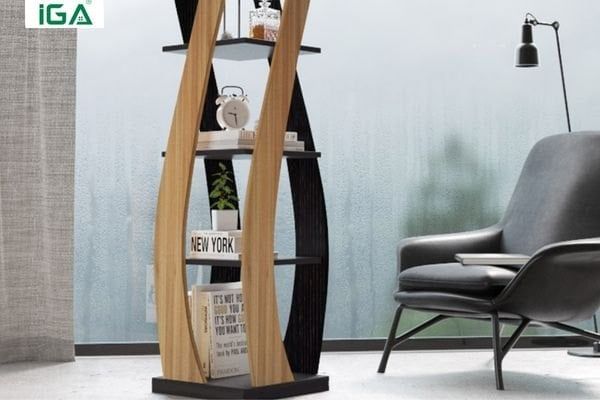 Mẫu kệ sách đẹp, đa dạng phong cách cho phòng khách và phòng ngủ