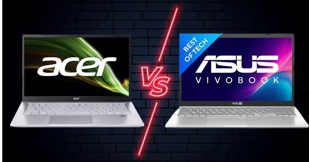 Nên mua laptop Acer hay Asus? So sánh chi tiết laptop Acer và Asus