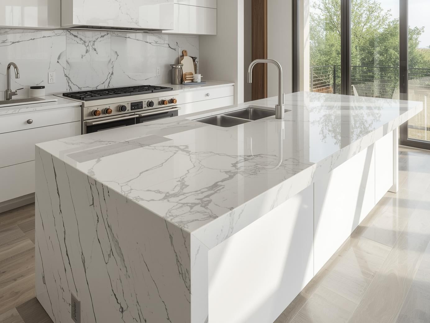 Calacatta Quartz Countertops: Colors, Slabs, and Buying Guide – VICCORP