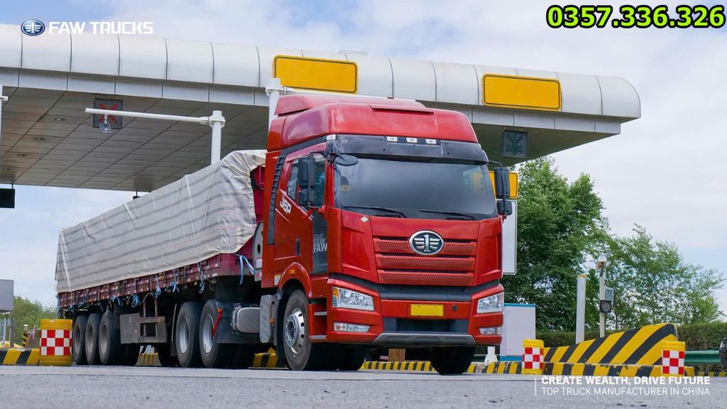 Đầu kéo Faw 375Hp chuyên chạy cảng – XE TẢI GIA ĐÌNH