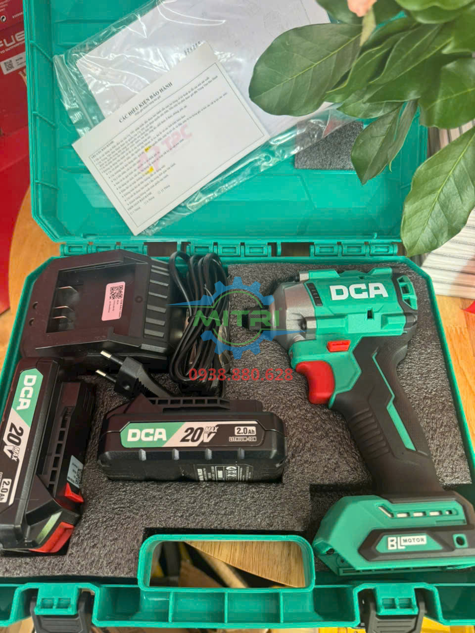 Máy vặn vít dùng pin DCA ADP198AM – Minh Triết
