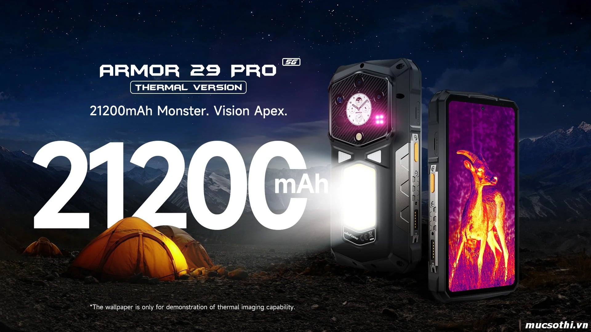 Ulefone Armor 29Pro Thermal 5G - Chính hãng nguyên Seal GIÁ TỐT – SmartPhoneStore.vn