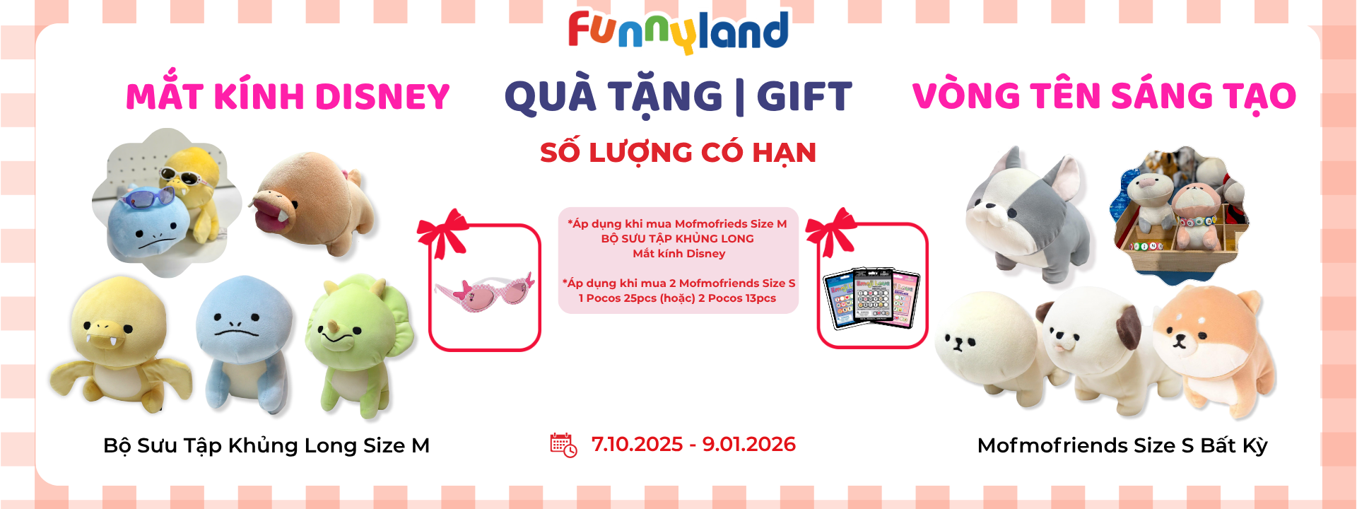 Gấu bông Nhật bản - Mofmo Friends - Đáng yêu & Mềm mại - Funnyland.vn
