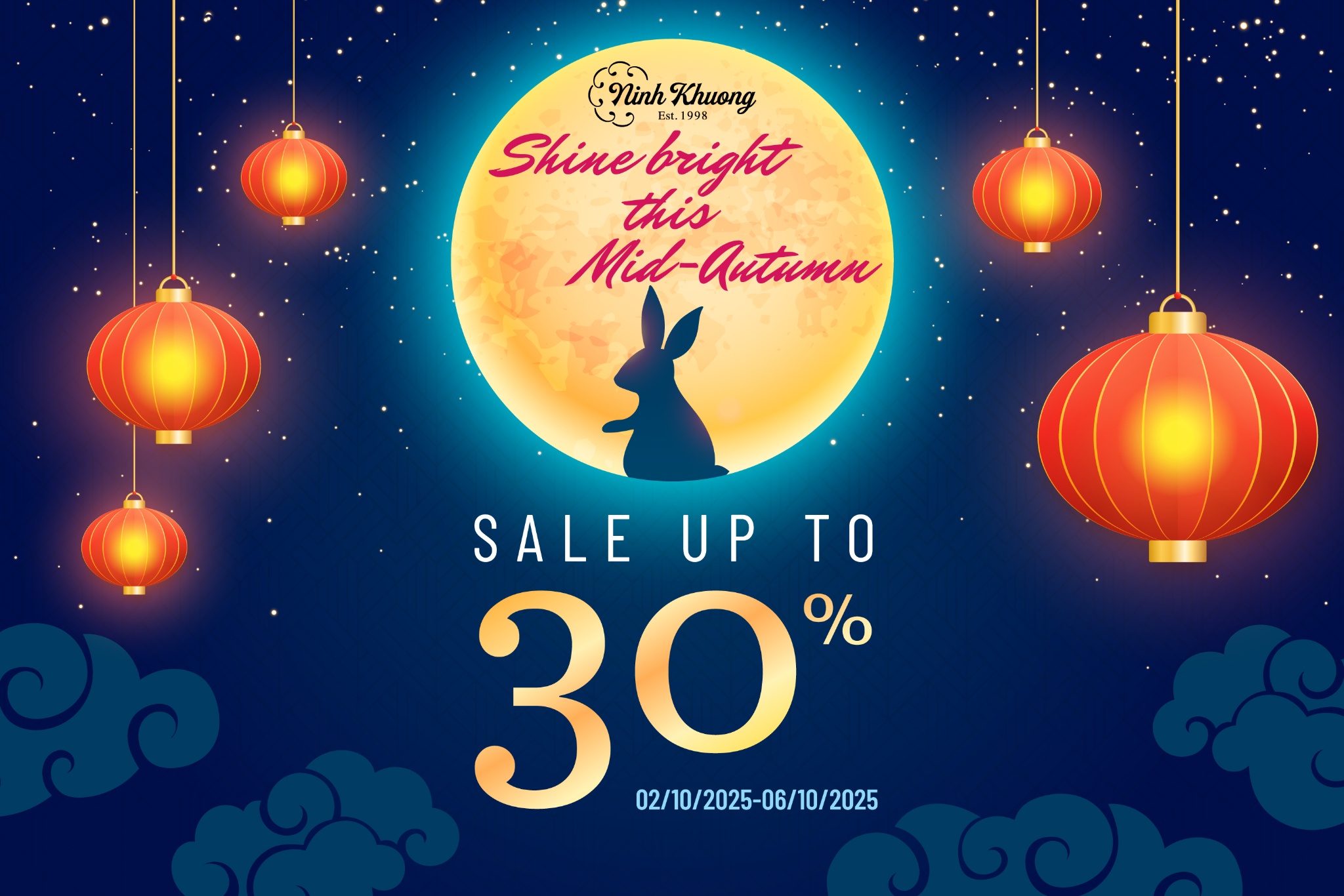 KHUYẾN MÃI TRUNG THU 2025 - GIẢM CHOÁNG ĐẾN 30% – Ninh Khương