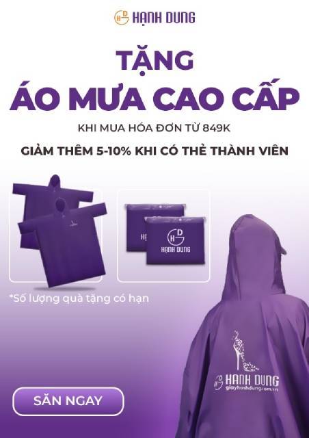 Góc tri ân khách hàng: Chương trình tặng áo mưa cho hóa đơn từ 849K