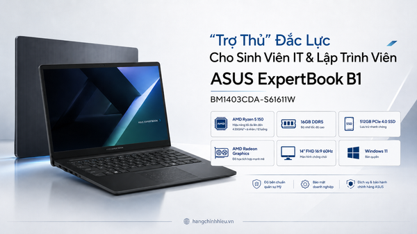 Mua Laptop Code Mượt ASUS ExpertBook B1 Giá Tốt Cho Dân IT