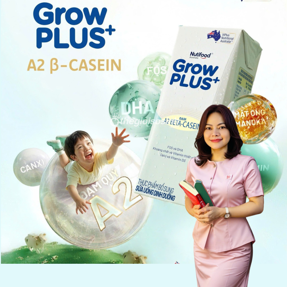 TGSS Cần Thơ: Đại lý Tiên phong phân phối GrowPLUS A2 - Thế Giới Sơ Sinh