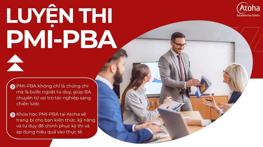 Khóa học PMI-PBA dành cho BA – Atoha