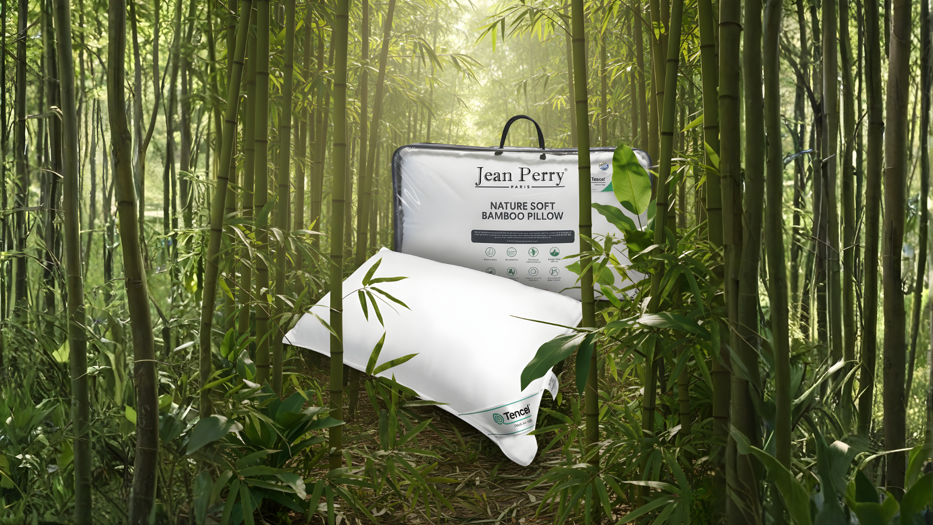 Jean Perry Natural Bamboo Pillow: Gối ngủ thiên nhiên êm ái và an toàn ...