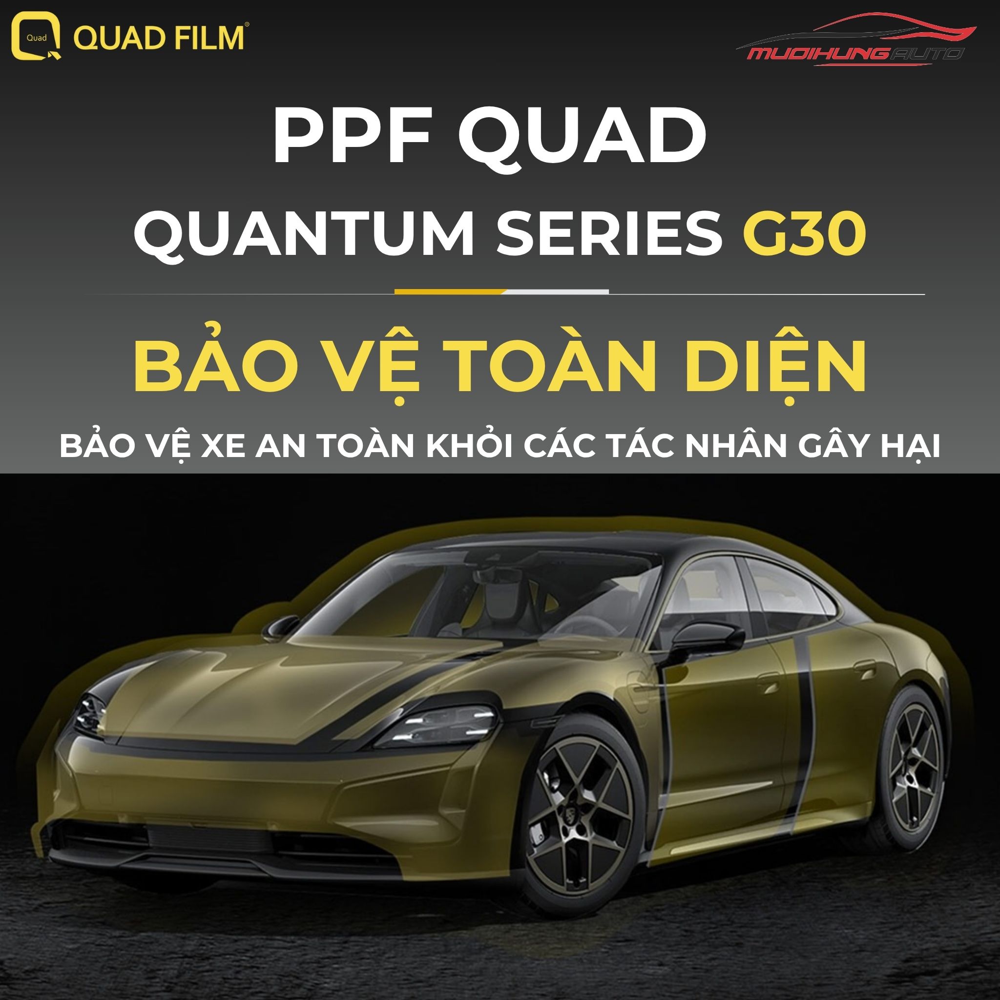 Phim PPF QUAD QUANTUM Series - G30 - Mười Hùng Auto