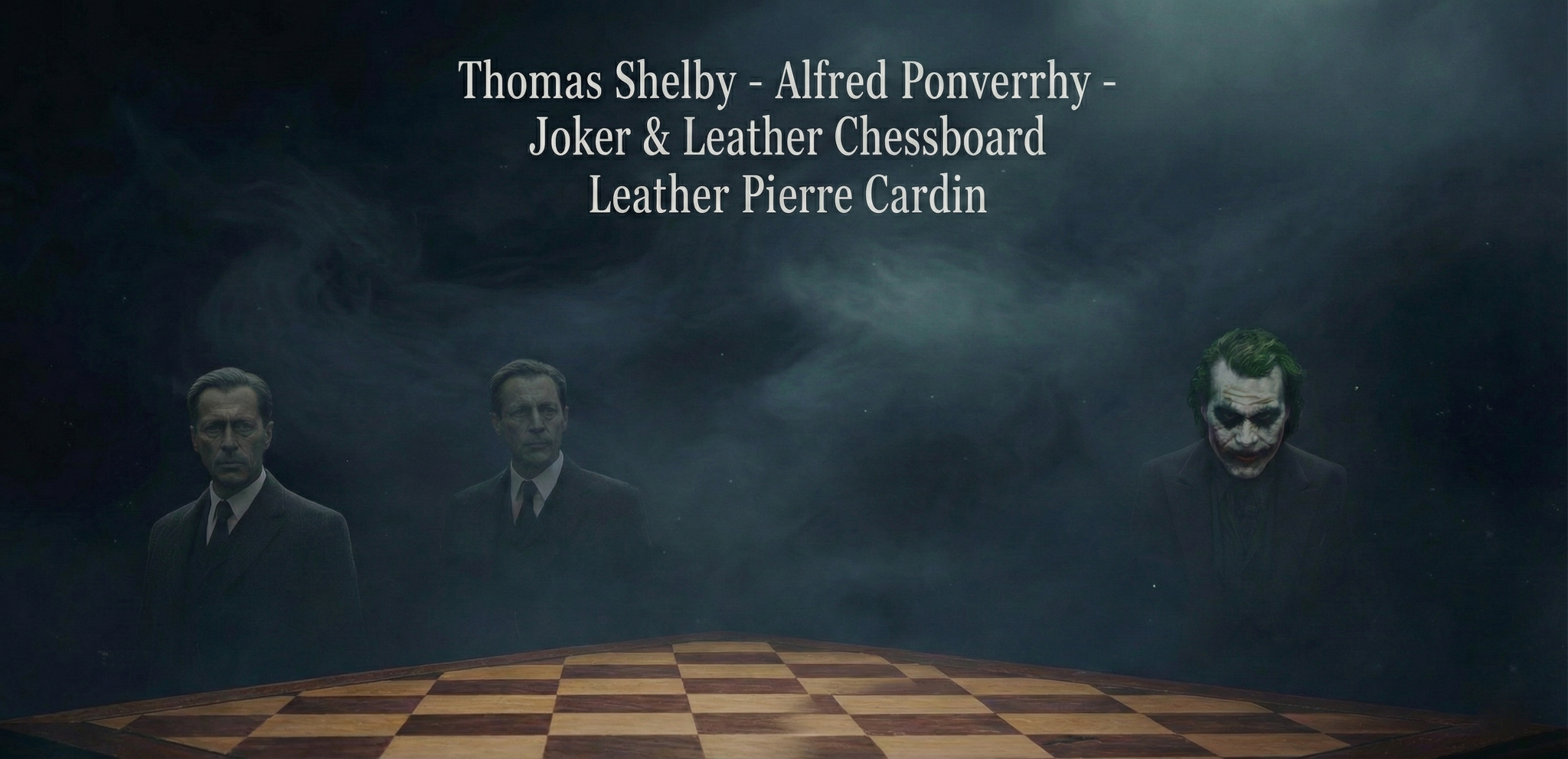 Thomas Shelby - Alfred Pennyworth - Joker & Bàn Cờ Pierre Cardin ...