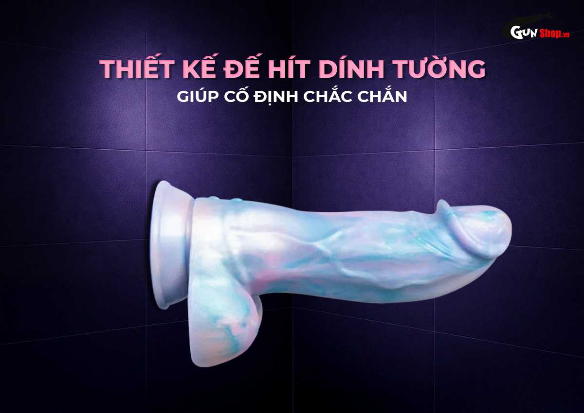 Dương vật giả Love World Marshall rung mạnh dính tường