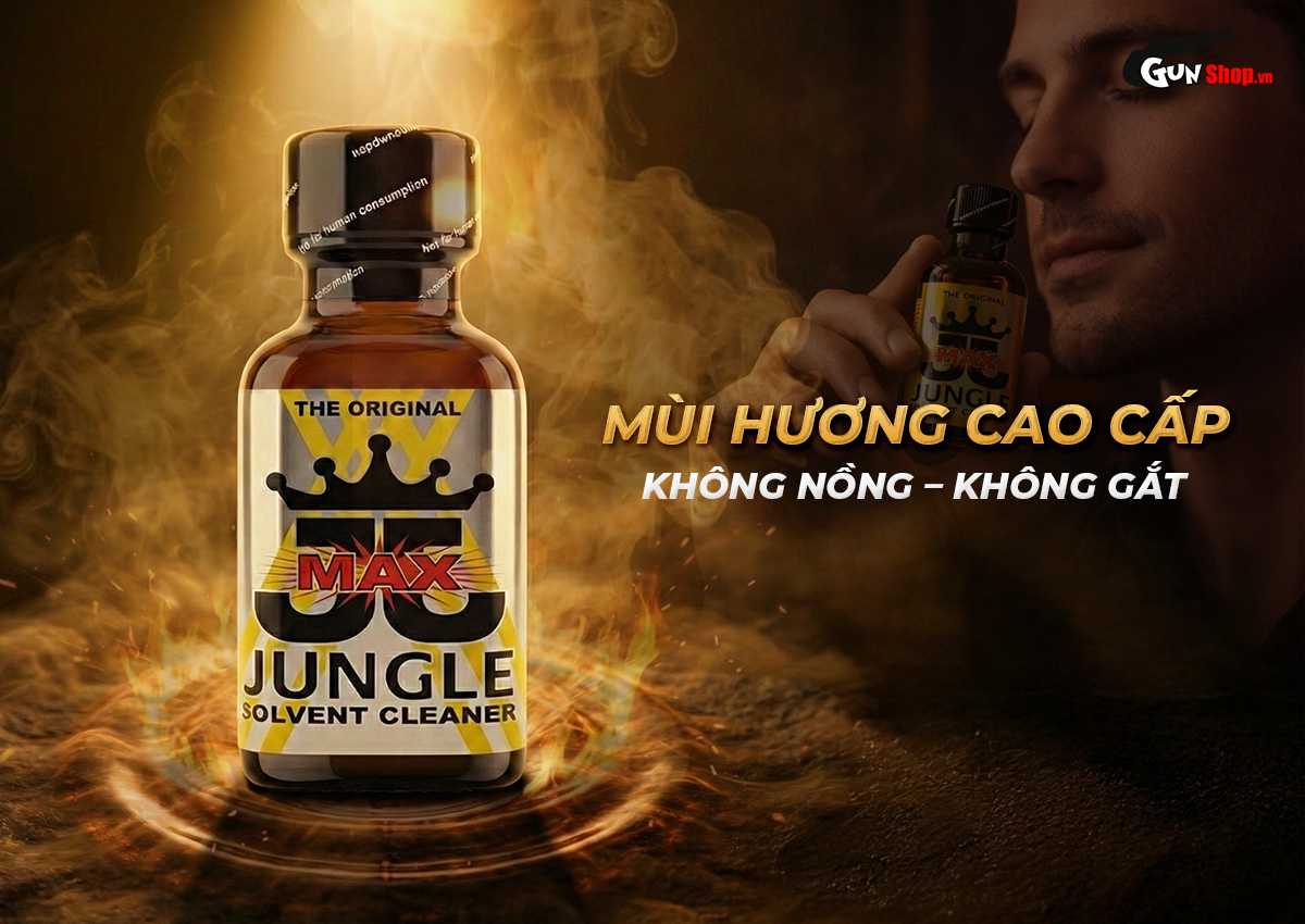 Chai hít Popper Jungle Juice Max 30ml chính hãng DS USA