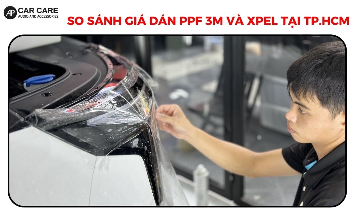 So sánh PPF 3M và XPEL từ vật liệu đến hiệu quả bảo vệ sơn