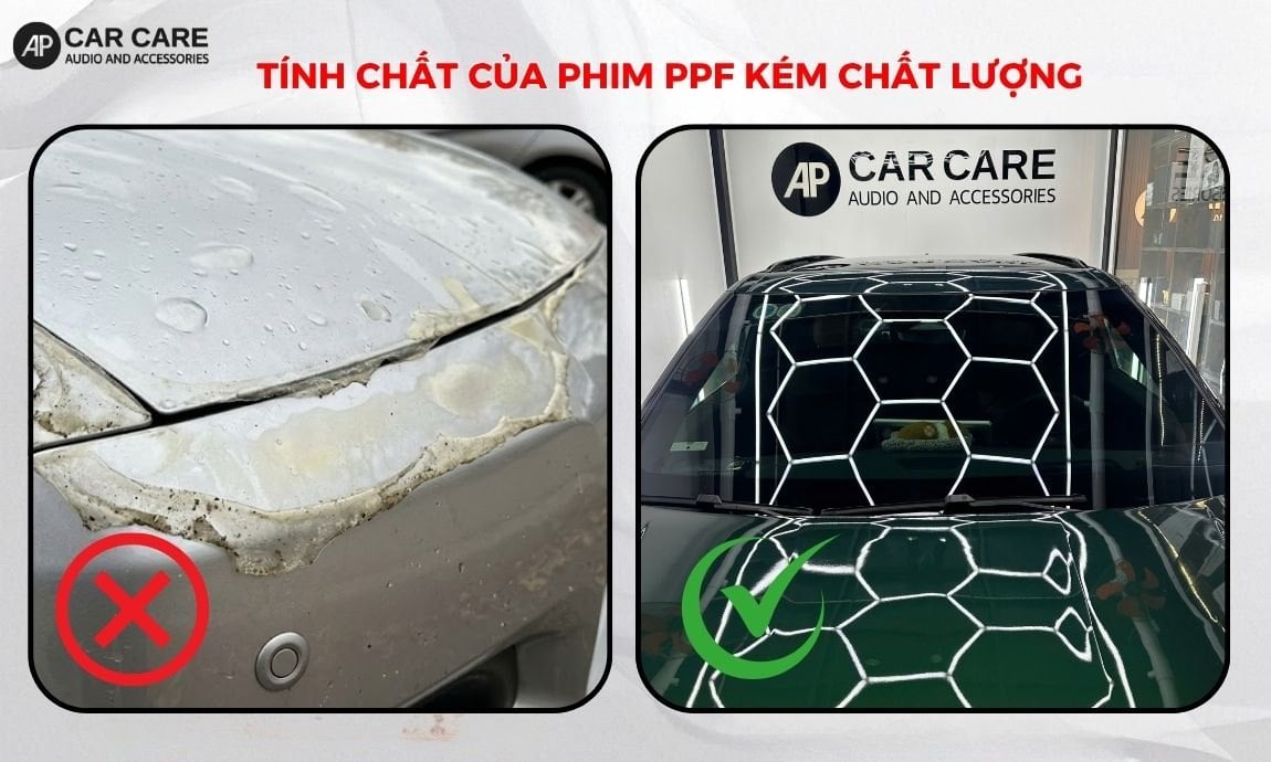 Hậu quả khi dán PPF kém chất lượng & Cách cứu vãn sơn zin hiệu quả