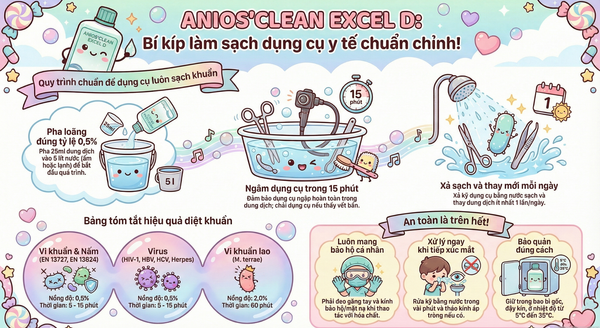 Dung dịch ngâm dụng cụ y tế Hexanios G+ R (5L) – Y Tế Sơn Hương