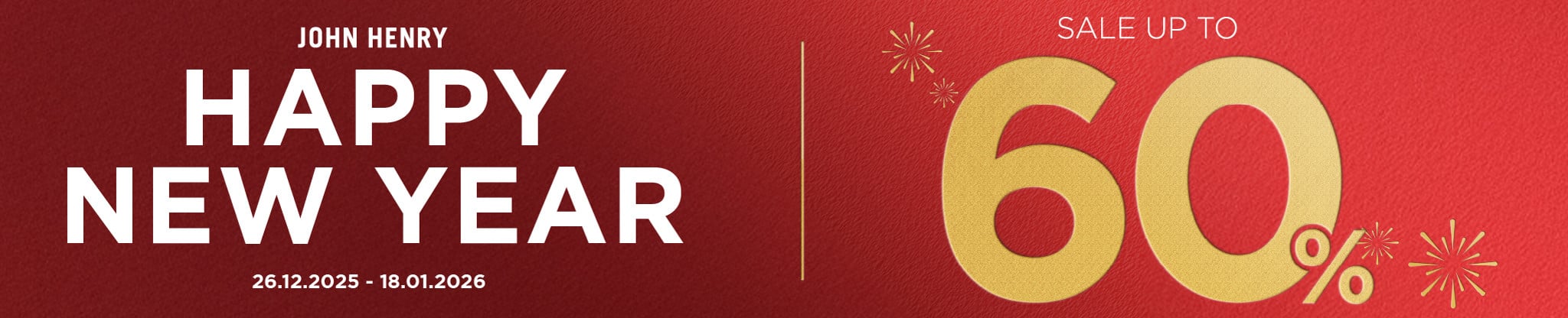 JONH HENRY HAPPY NEW YEAR SALE UP TO 60% – John Henry Official
