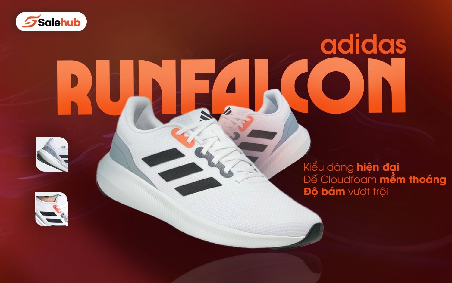 Review giày chạy bộ adidas Runfalcon chi tiết nhất