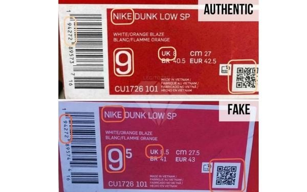 9 Cách check giày Nike nhanh chóng, đơn giản và chuẩn xác