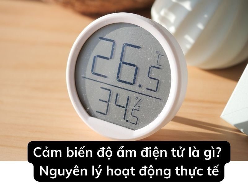 Cảm biến độ ẩm điện tử là gì? Nguyên lý hoạt động thực tế – Dorosin