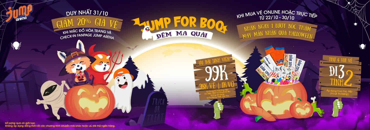 ĐÊM MA QUÁI - JUMP FOR BOO