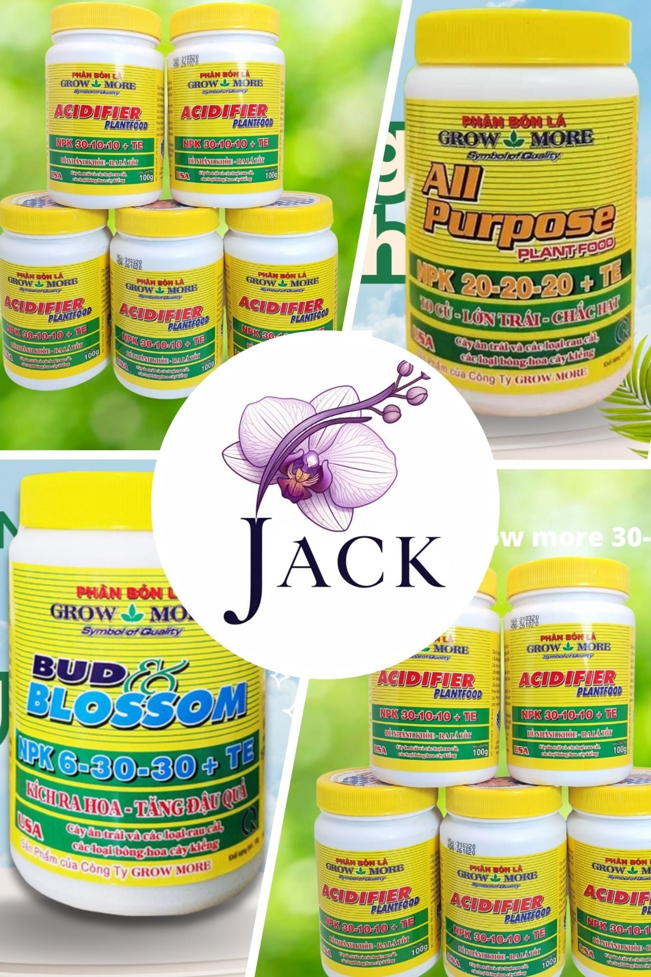 Các Giai Đoạn Bón Phân Cho Lan Đúng Chu Kỳ – Nông trại hoa lan Jack
